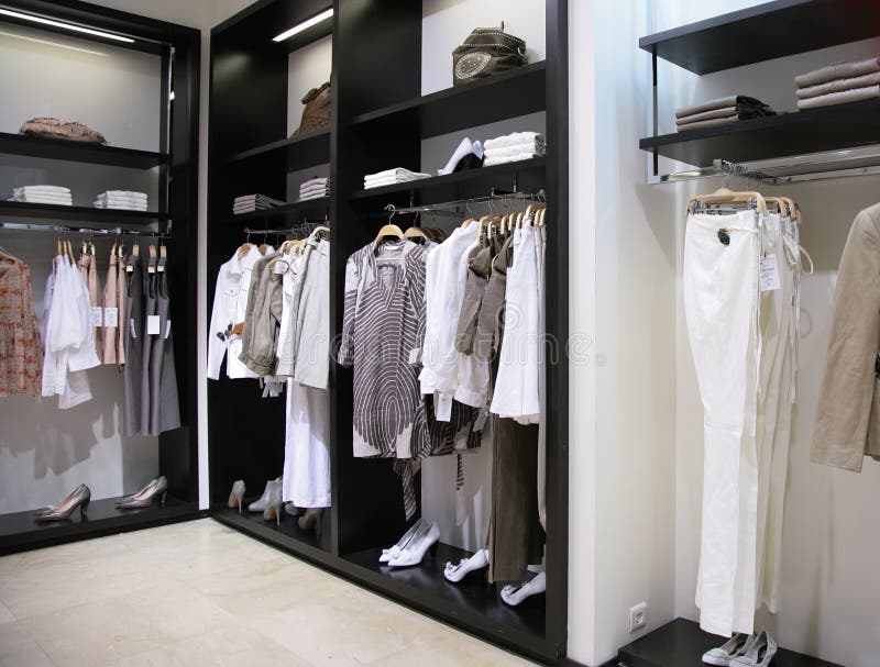 Women clothing department stock photo. Image of emporium - 8633274