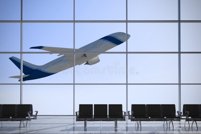 Departures airport windows stock photo. Image of travels - 38901702