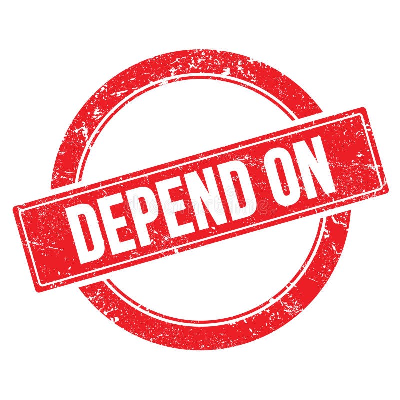 Depend Stock Illustrations – 1,694 Depend Stock Illustrations, Vectors ...