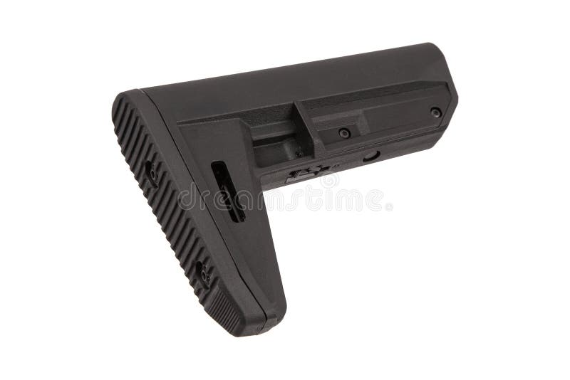 A Dependable Rifle Stock in Black Polymer, Engineered for Rear ...