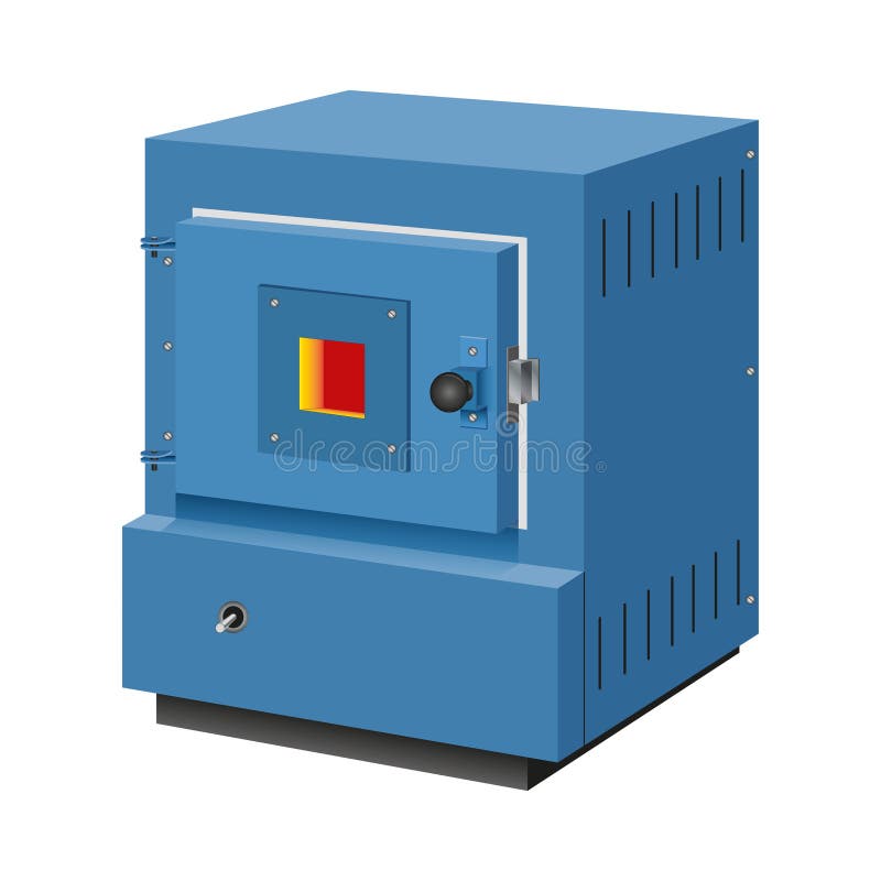 Illustration of Glass Melting Furnace Stock Illustration - Illustration ...