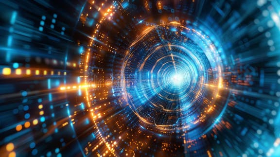 Depict the Breaking of Traditional Codes by Quantum Computing Stock ...