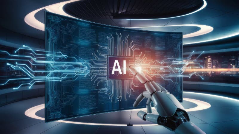 Depict the Concept of Artificial Intelligence, Automation, and Modern ...