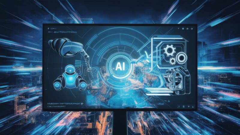 Depict the Concept of Artificial Intelligence, Automation, and Modern ...