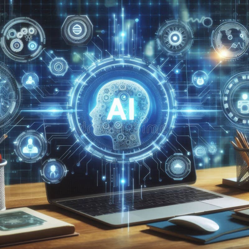 Depict the Concept of Artificial Intelligence, Automation, and Modern ...