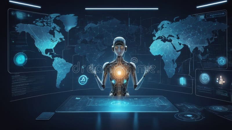 Depict the Concept of Artificial Intelligence, Automation, and Modern ...