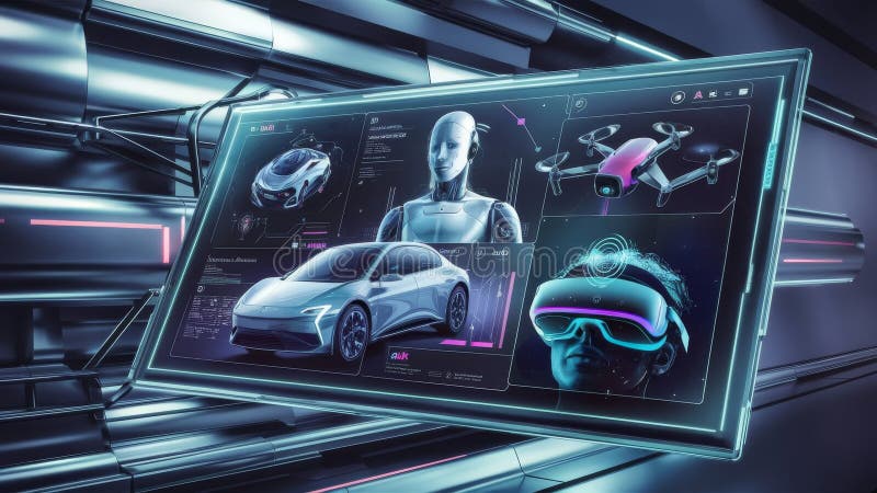 Depict the Concept of Artificial Intelligence, Automation, and Modern ...