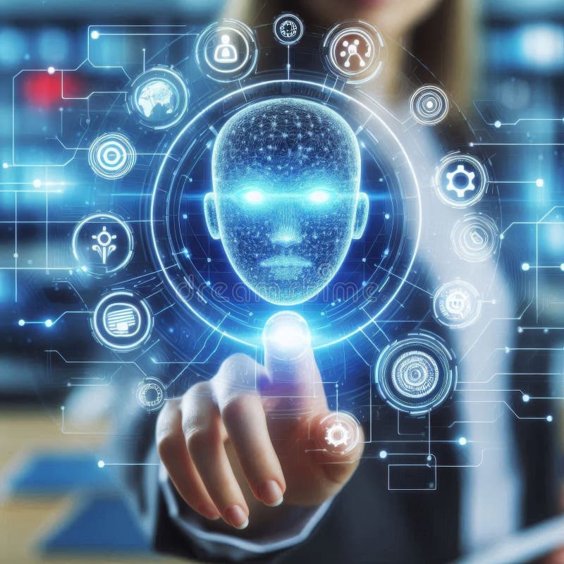 Depict the Concept of Artificial Intelligence, Automation, and Modern ...