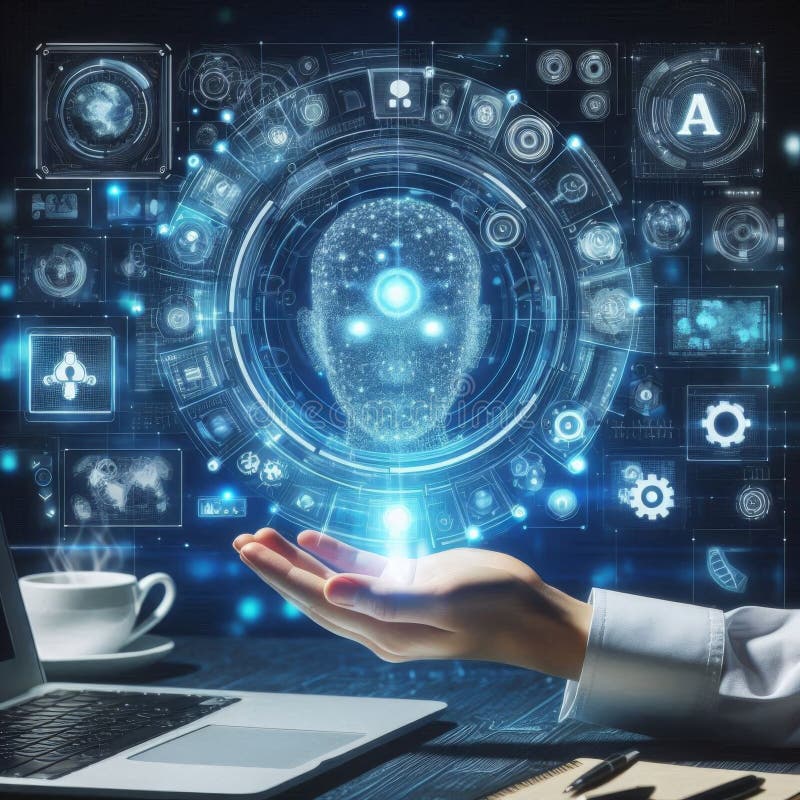 Depict the Concept of Artificial Intelligence, Automation, and Modern ...