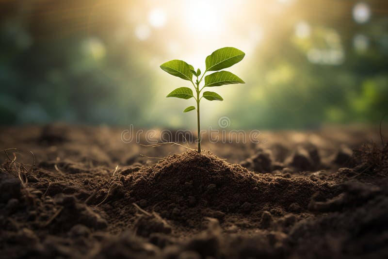 Depicting the Concept of Growth Stock Photo - Image of thriving ...