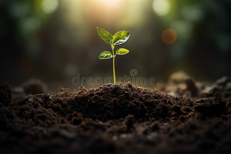 Depicting the Concept of Growth Stock Image - Image of mature ...