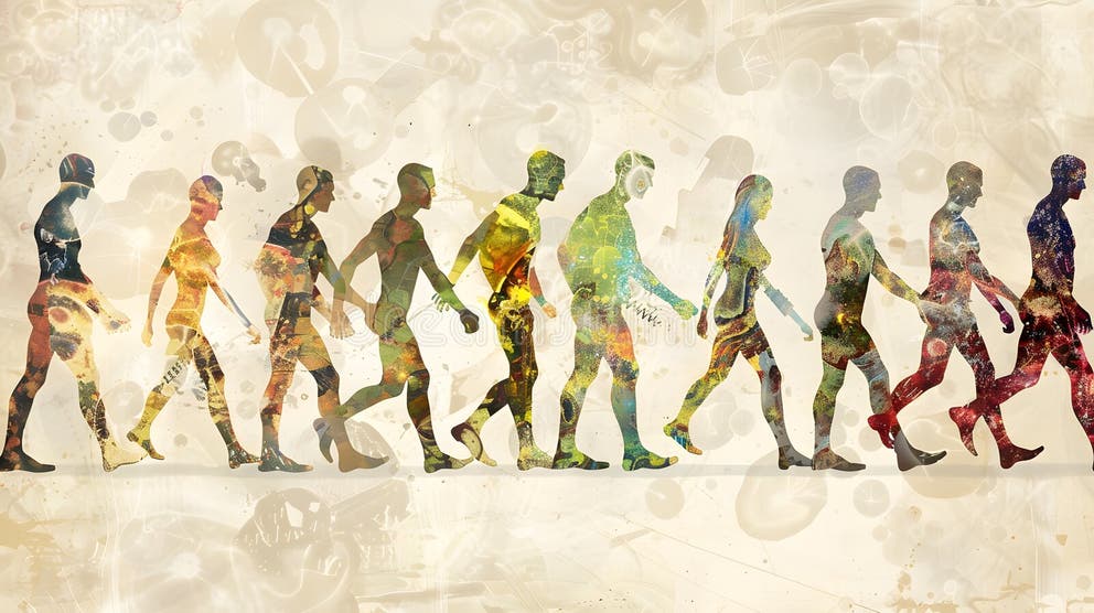 Depicting the Evolution of Humanity through, Transformation Cybernetic ...