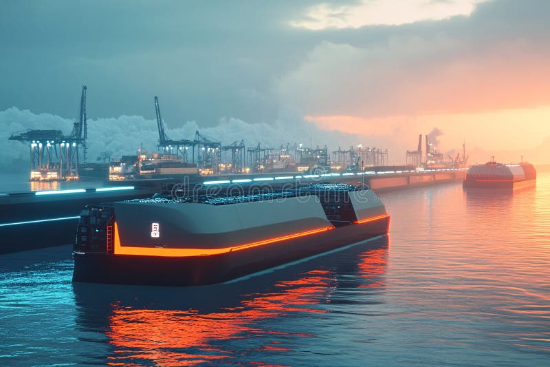 Depicting the Future of Shipping, Autonomous Cargo Ships in a Smart ...