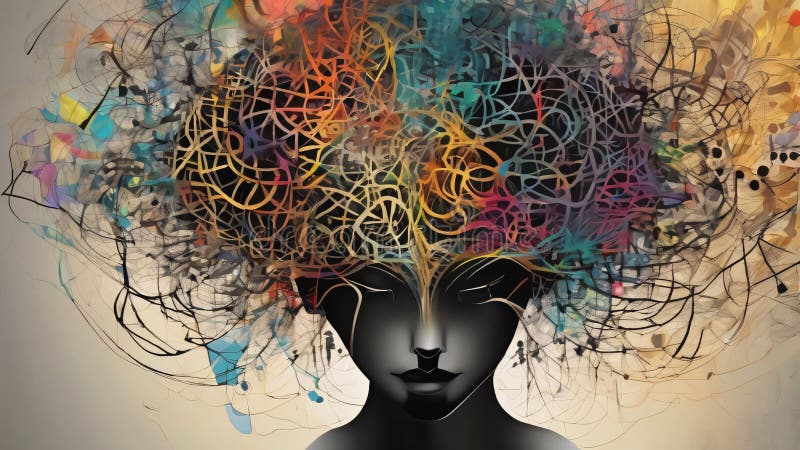 Depicting the Human Mind S Complexity in Abstract Art, a Mix of Chaos ...