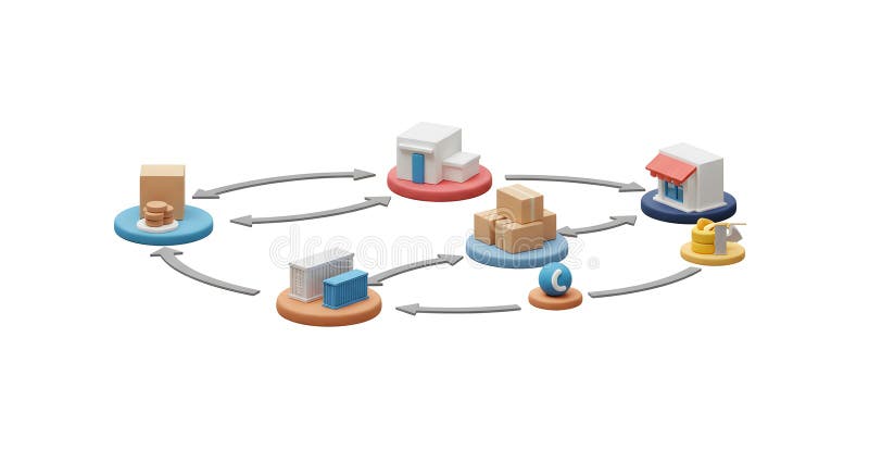 Depicting Logistical Network with Stylized Elements for Supply Chain ...