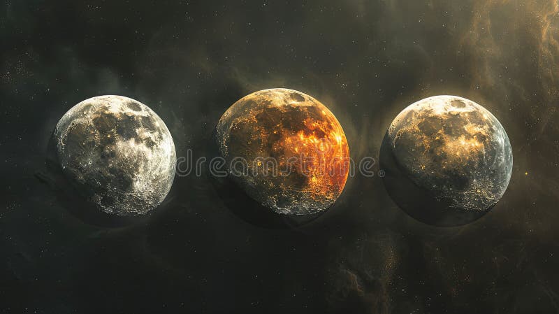 Depicting Three Phases of a Terrestrial Exoplanet Transitioning from ...