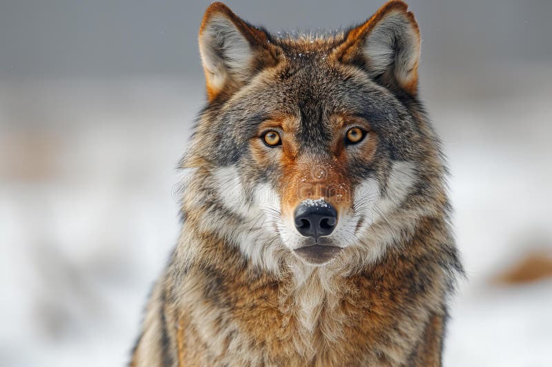 Wolf Howling at the Camera Isolated on White, High Quality, High ...