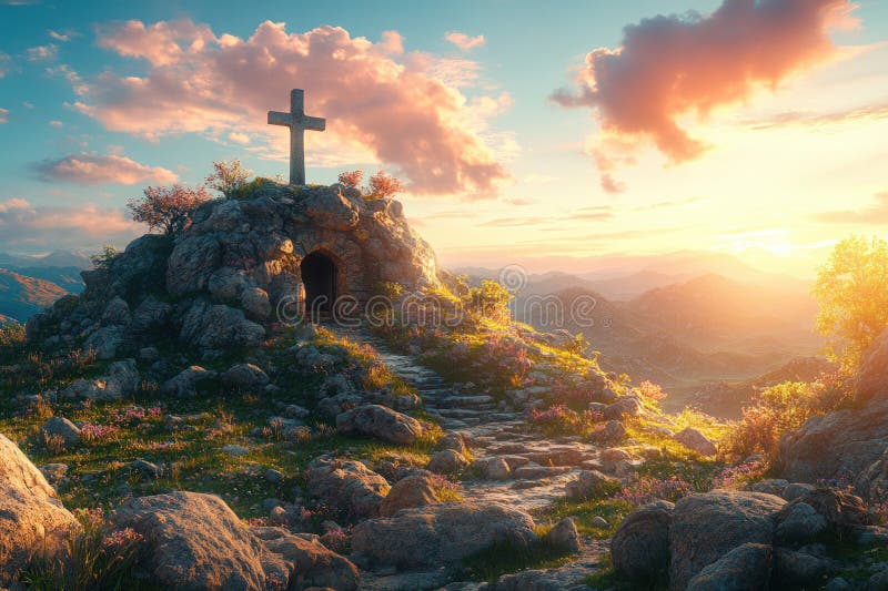 A Depiction of the Easter Resurrection, Dramatic and Spiritual ...