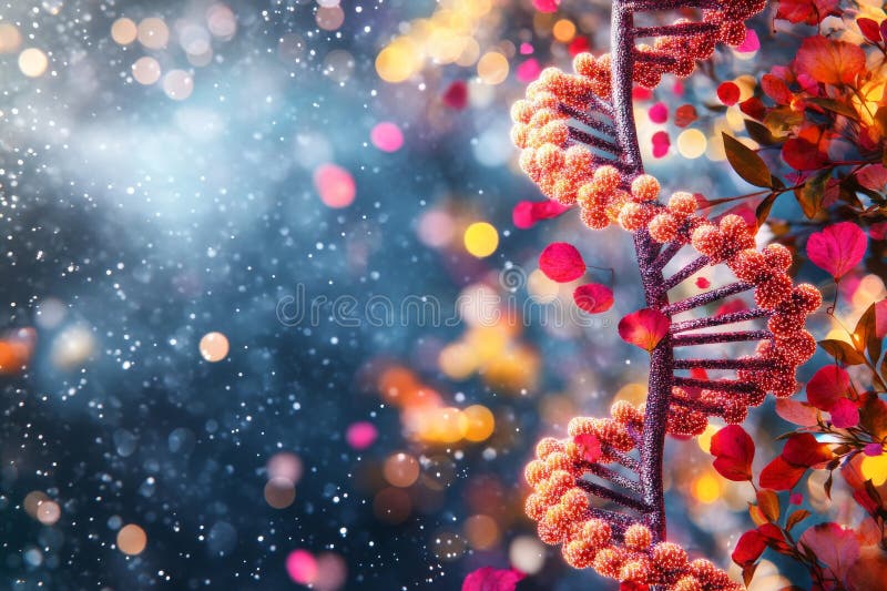 Depiction of Modern Gene Editing Technology Highlighting DNA Structure ...