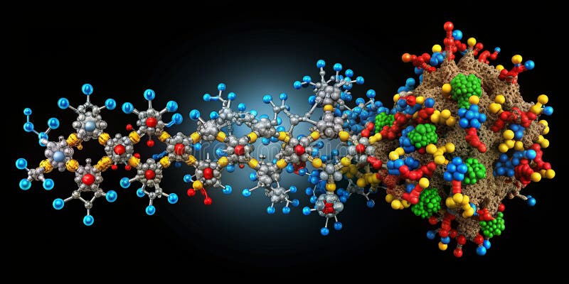 Depiction of a Multienzyme Complex Illustrating the Coordinated ...