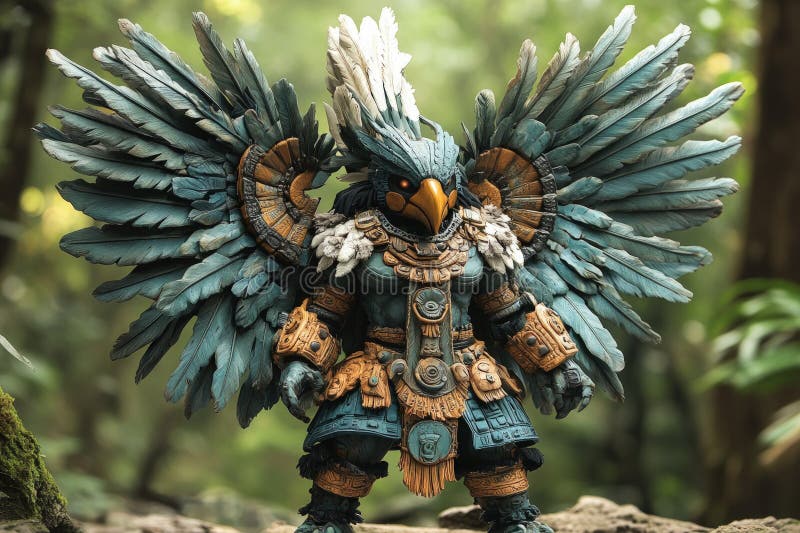 A Depiction of Tezcatlipoca, Dramatic and Mythological, Cultural Theme ...