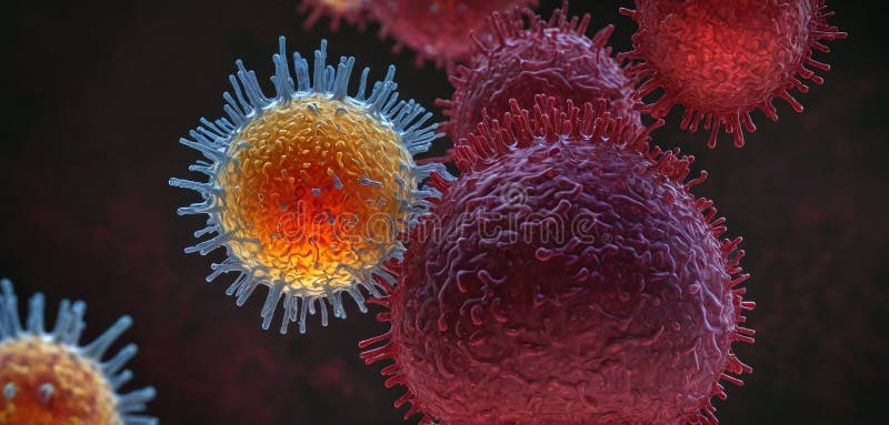 Depiction of Virus Particles in Reproduction, Submicroscopic Infectious ...