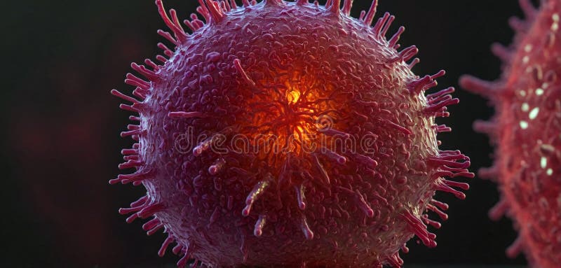 Depiction of Virus Particles in Reproduction, Submicroscopic Infectious ...