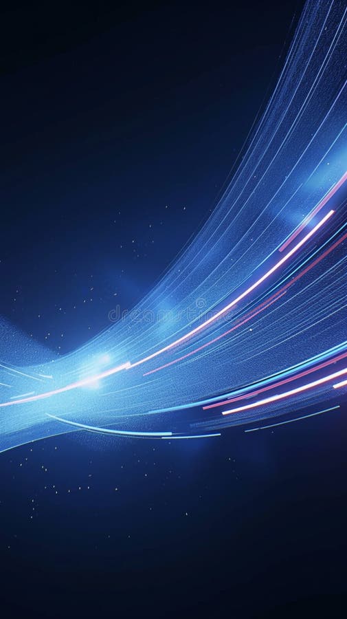 Depicts Flowing Curves with Luminous Neon Lines Dynamic 3D Rendering ... Depicts Flowing Curves with Luminous Neon Lines Dynamic 3D Rendering ...