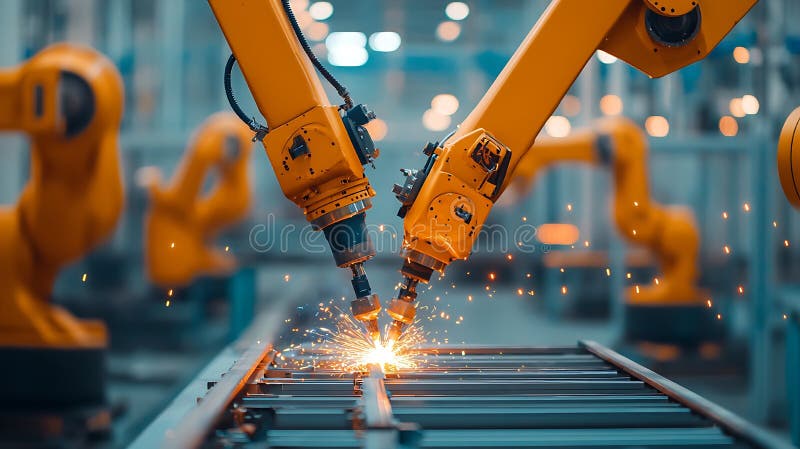 Innovative Robotic Welding System in Modern Industrial Manufacturing ...