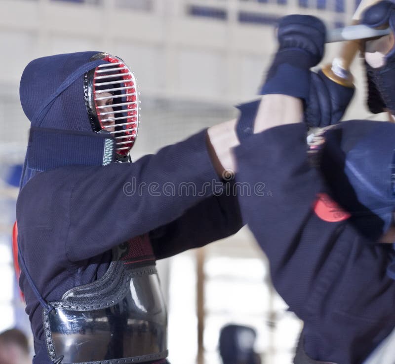 Deporte de Kendo foto de archivo editorial. Imagen de cercado - 19224443