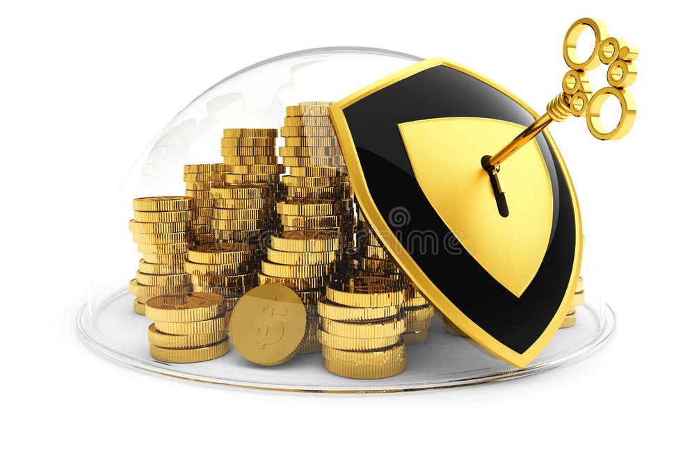 Deposit money stock illustration. Illustration of gold - 13525283