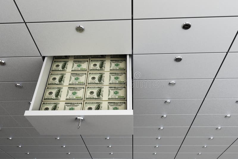 Deposit money stock illustration. Illustration of gold - 13525283