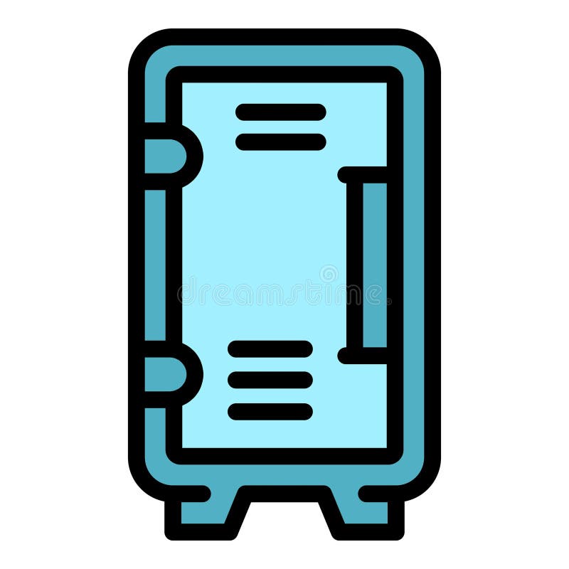 Deposit Room Check Privacy Icon Vector Flat Stock Illustration ...