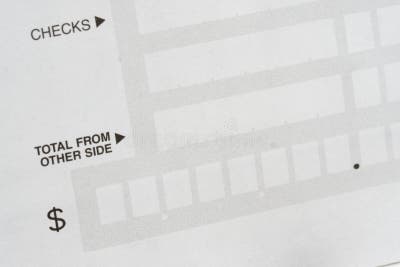 Deposit Slip stock photo. Image of slip, bank, deposit - 4951350