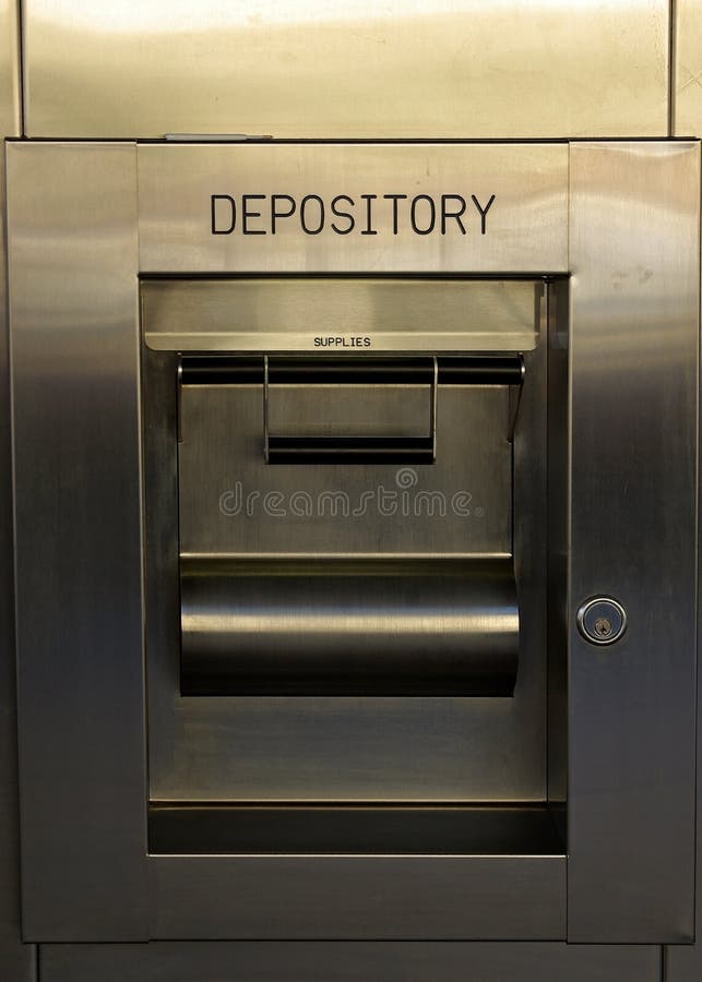 DEPOSITORY box stock photo. Image of lock, cabinet, equipment - 2688502