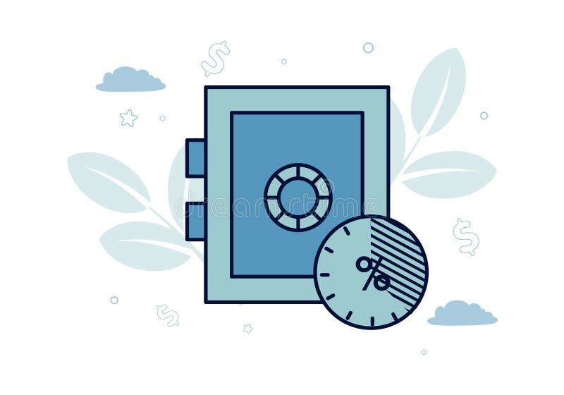 Depository Services Logo. Vector Illustration. Stock Illustration ...