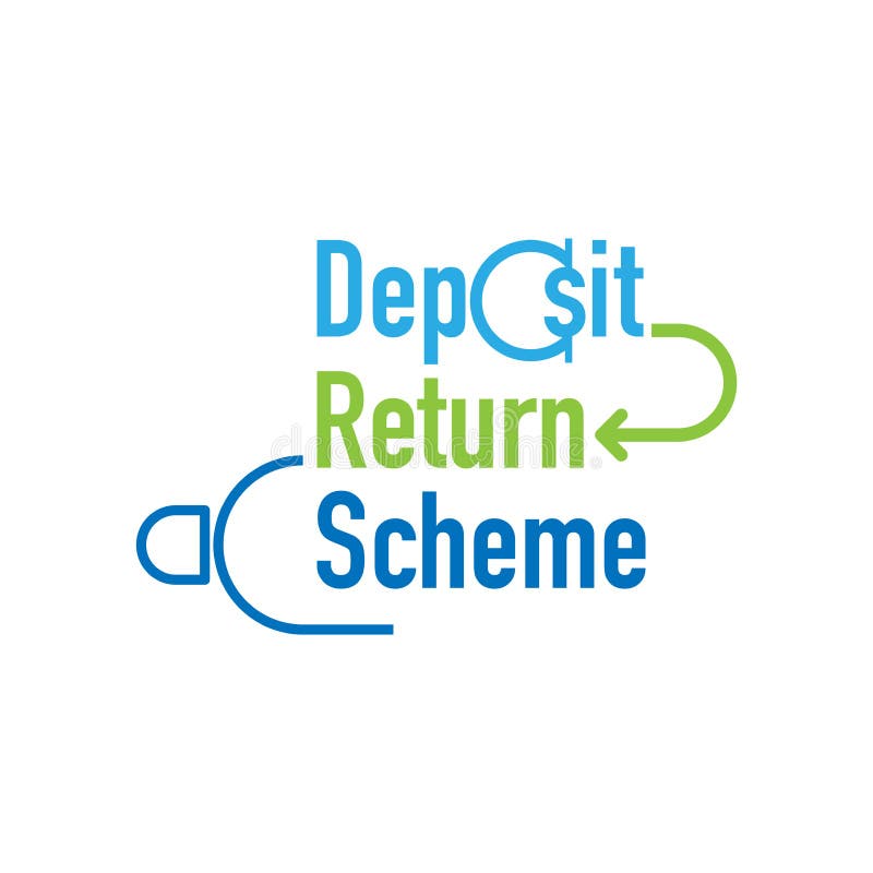 Deposit Return Scheme Typo stock vector. Illustration of claim - 214958325