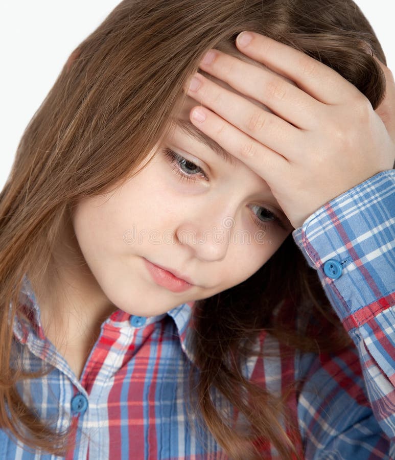 Crying Petite Female Tween stock photo. Image of thin - 140794618