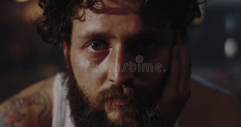 Drug Addict Laying on the Floor in Agony Stock Video - Video of adult ...