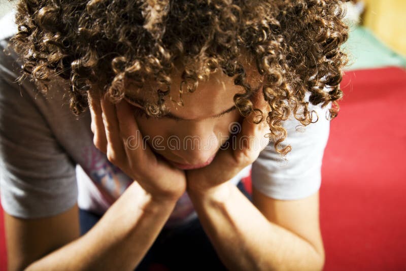 Depressed guy stock photo. Image of distress, expression - 4347406