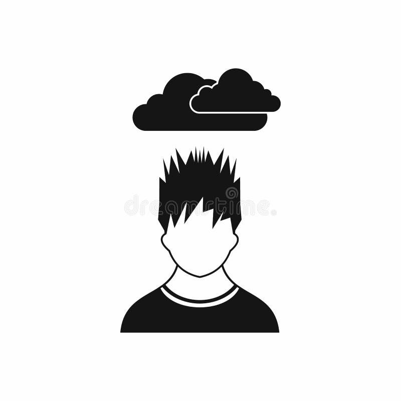 Clip Art Cloud Over Your Head