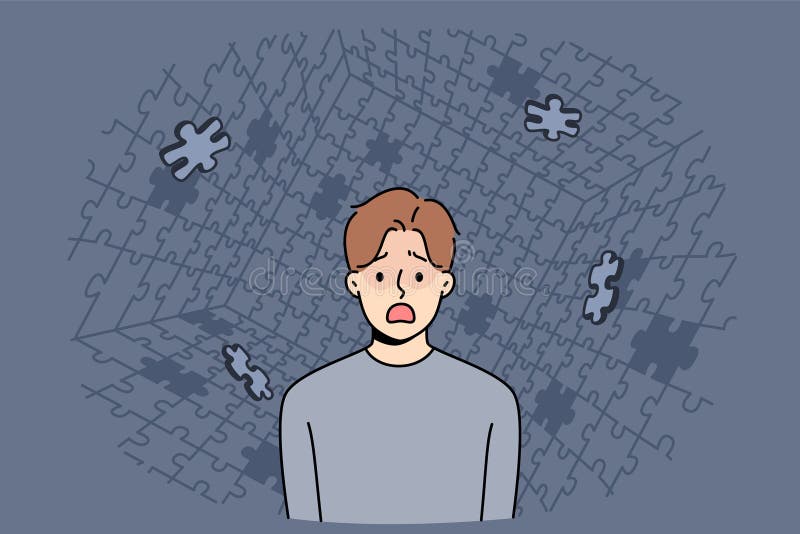 Man Hallucination Stock Illustrations – 1,182 Man Hallucination Stock ...