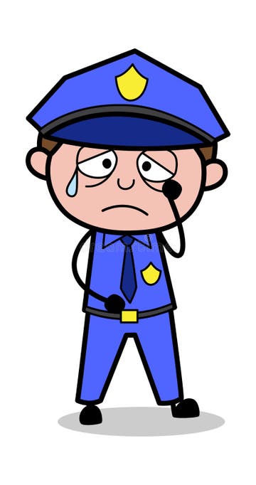 Crying Policeman Stock Illustrations – 66 Crying Policeman Stock ...