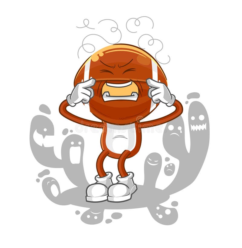 Sad Crying Football Cartoon Character Stock Illustrations – 54 Sad ...