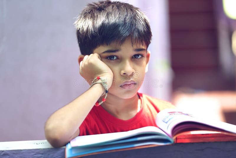 Depressed School boy stock image. Image of healthy, learning - 98703631