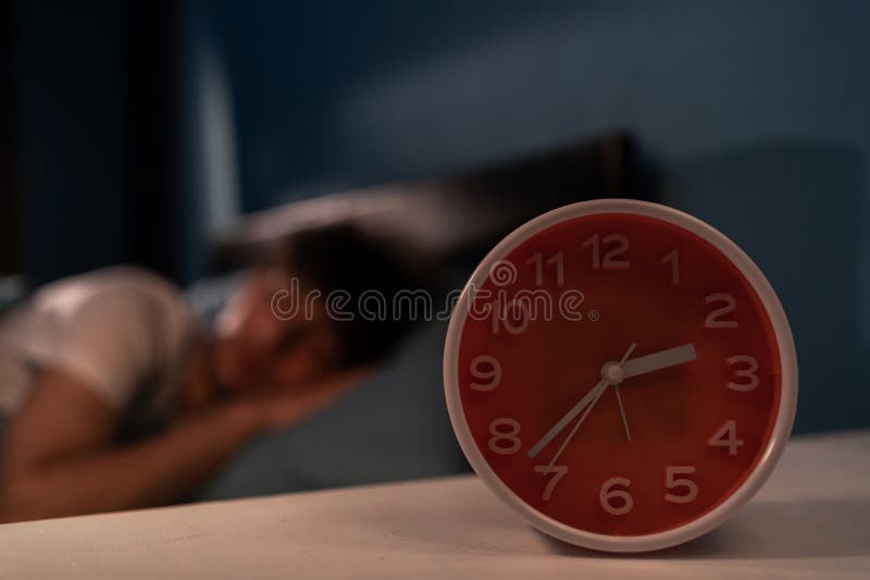 Depressed Tired Young Man Lying in Bed at Night Cannot Sleep from ... Depressed Tired Young Man Lying in Bed at Night Cannot Sleep from ...