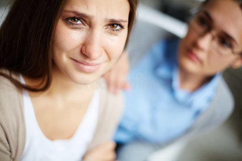 Reassuring gesture stock image. Image of counseling, comforting - 34593113