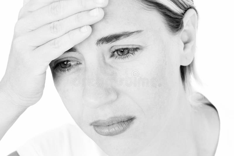 Sorrow stock photo. Image of girl, feeling, helpless, distrustful - 6538