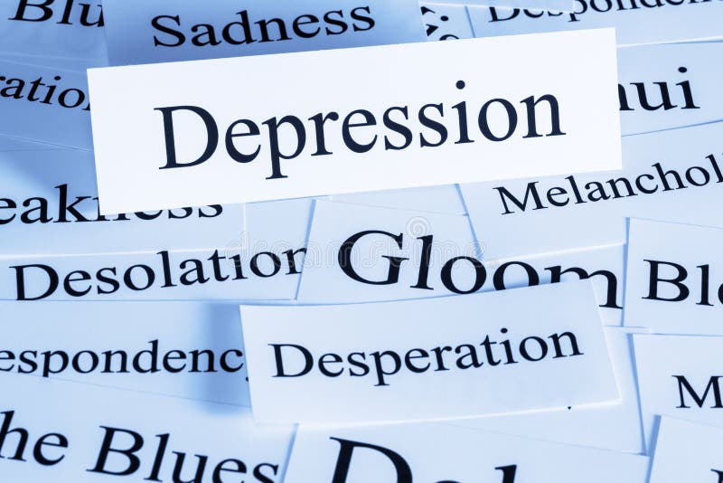 Depression Concept stock photo. Image of blues, despondency - 32649712