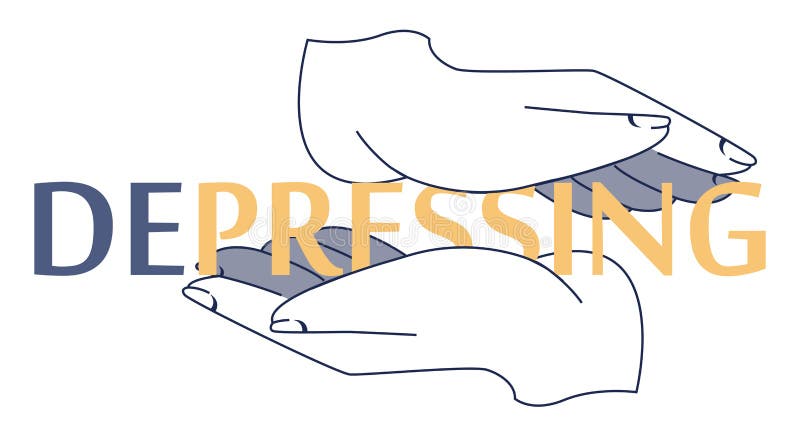 Depression Concept. Mental Disorder, Feeling of Despair and ...